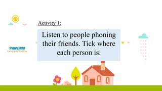 Grade 6 listening - day 5 - at home | PPT