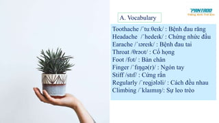 Grade 6 listening - day 7 - health | PPT | Free Download