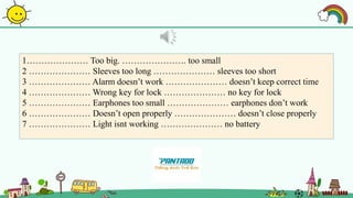 Grade 6 listening - day 8 - describing objects | PPT