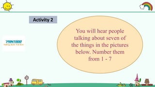 Grade 6 listening - day 8 - describing objects | PPT