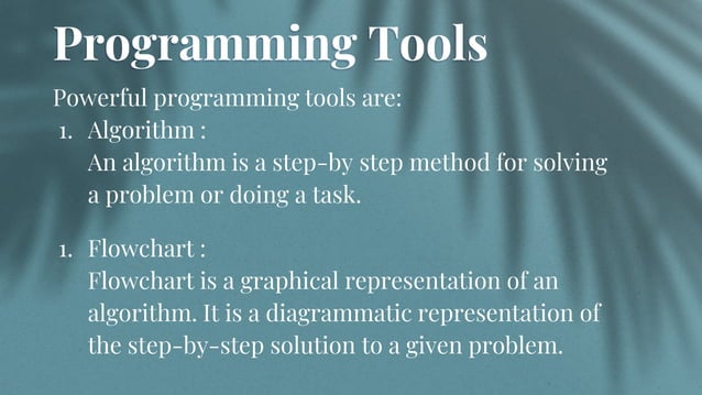 Programming Techniques.pptx | Programming Languages | Computing