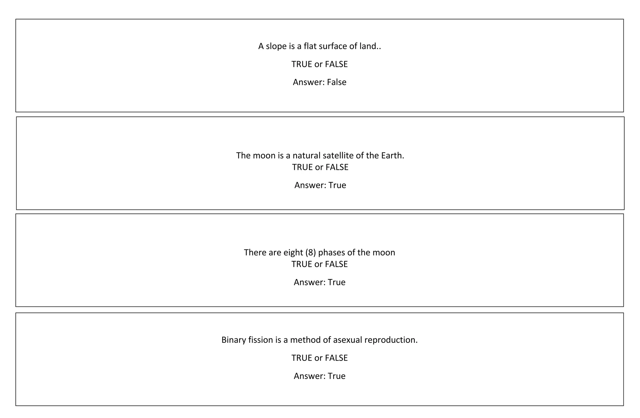 grade 6- science quiz sample for grade 6 pupils | DOCX