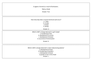 grade 6- science quiz sample for grade 6 pupils | DOCX