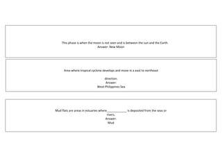 grade 6- science quiz sample for grade 6 pupils | DOCX