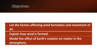 Grade 6 - Week 2 (Heat energy - Wind formation) (1) (1).pptx | Weather ...