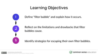 Filter Bubble Trouble - Grade six lesson | PDF