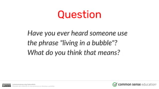 Filter Bubble Trouble - Grade six lesson | PDF