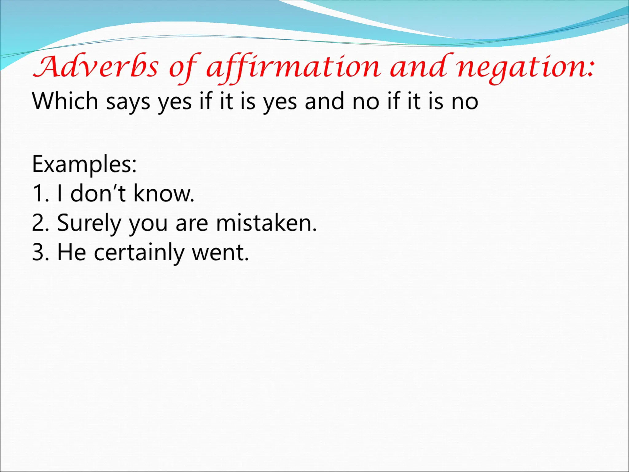 GRADE 6 adverbs. POWERPOINT PRESENTATION | PPT