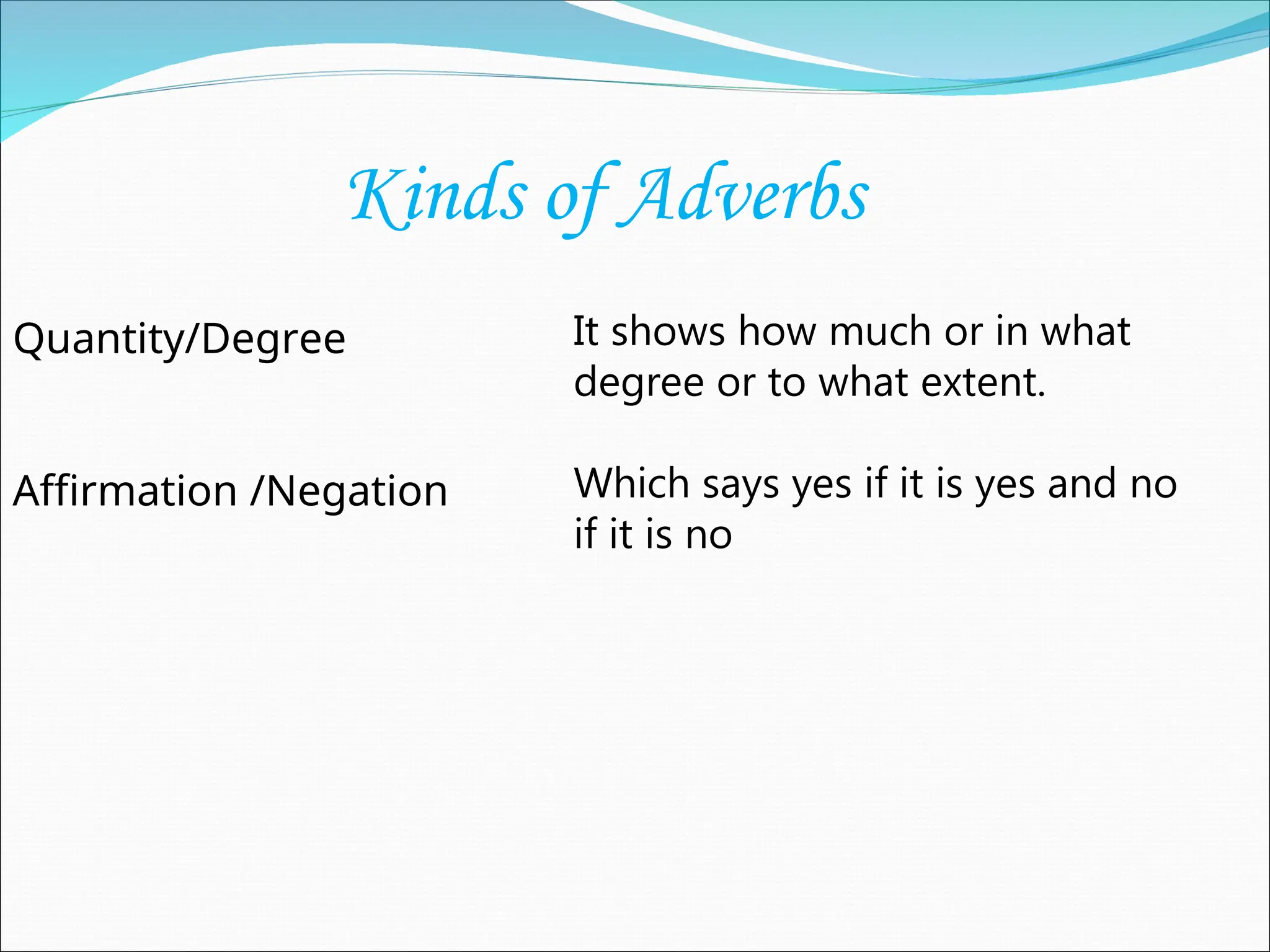 GRADE 6 adverbs. POWERPOINT PRESENTATION | PPT