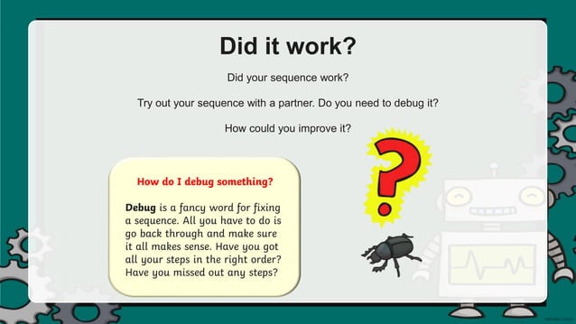 GRADE 6 ALGORITHM.pptx | Computing | Technology & Computing
