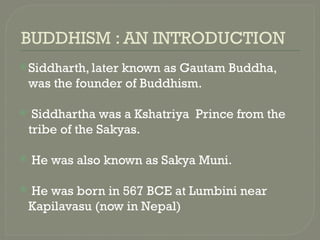 Powerpoint Presentation on Buddhism for grade ix.pptx