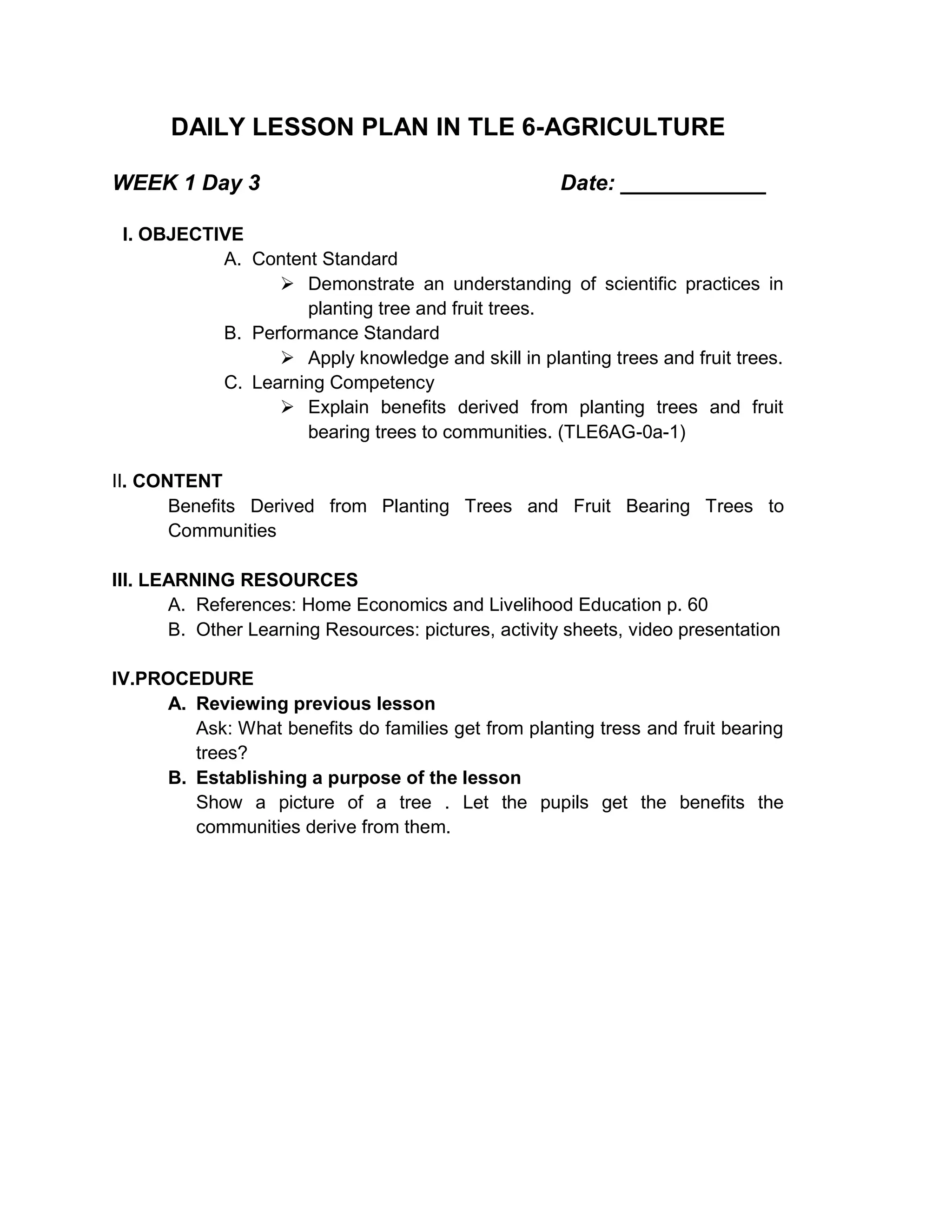 Grade 6 DLP_TLE_Agriculture - Week 1.pdf