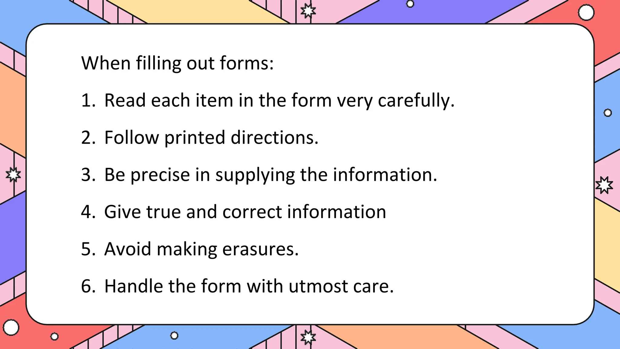 Grade 6 Filling out forms ENGLISH 6.pptx
