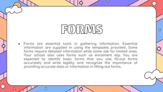 Grade 6 Filling out forms ENGLISH 6.pptx