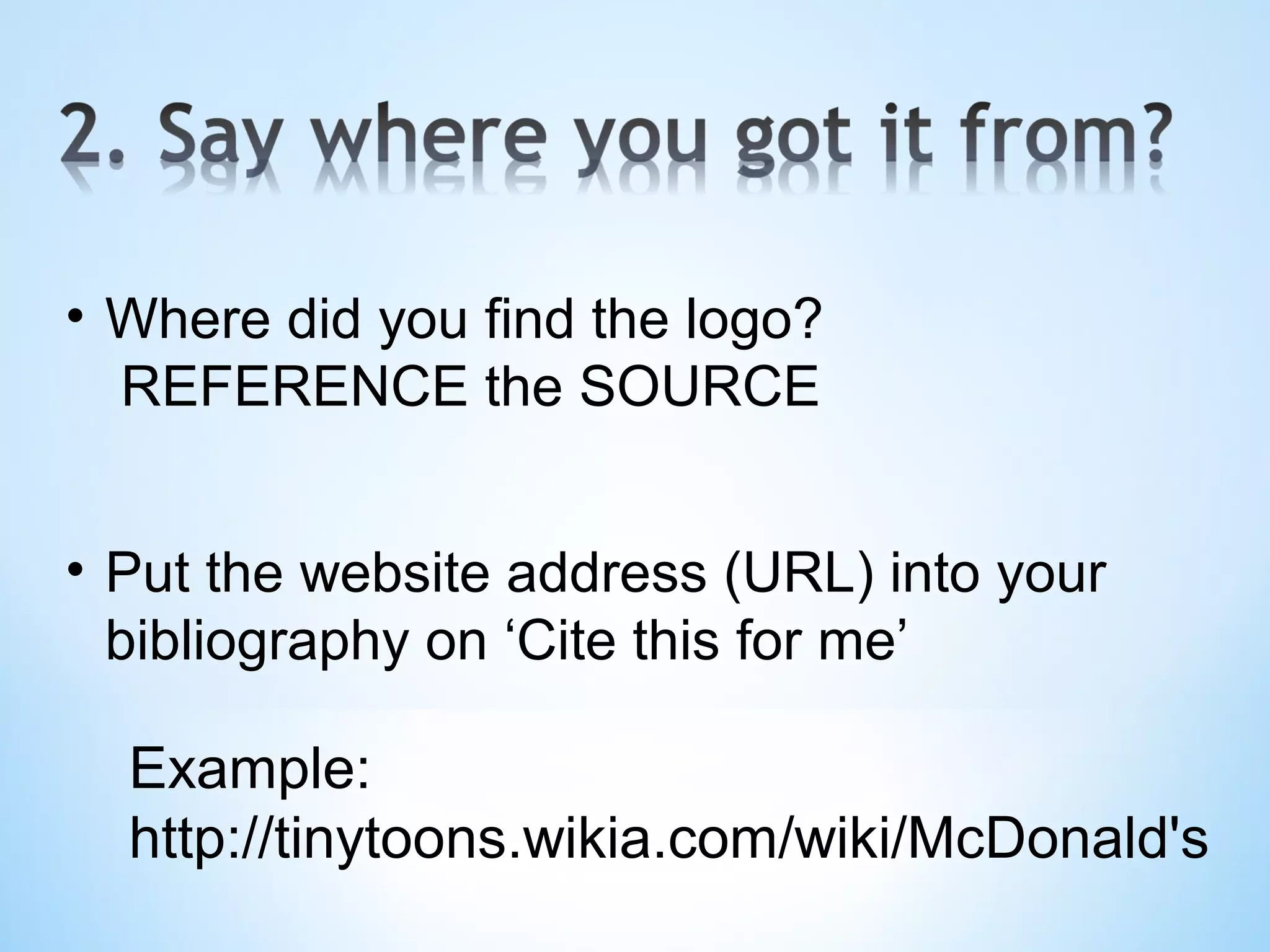 Grade 6 logo and symbol guide | PPT