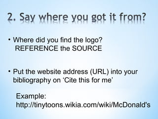 Grade 6 logo and symbol guide | PPT