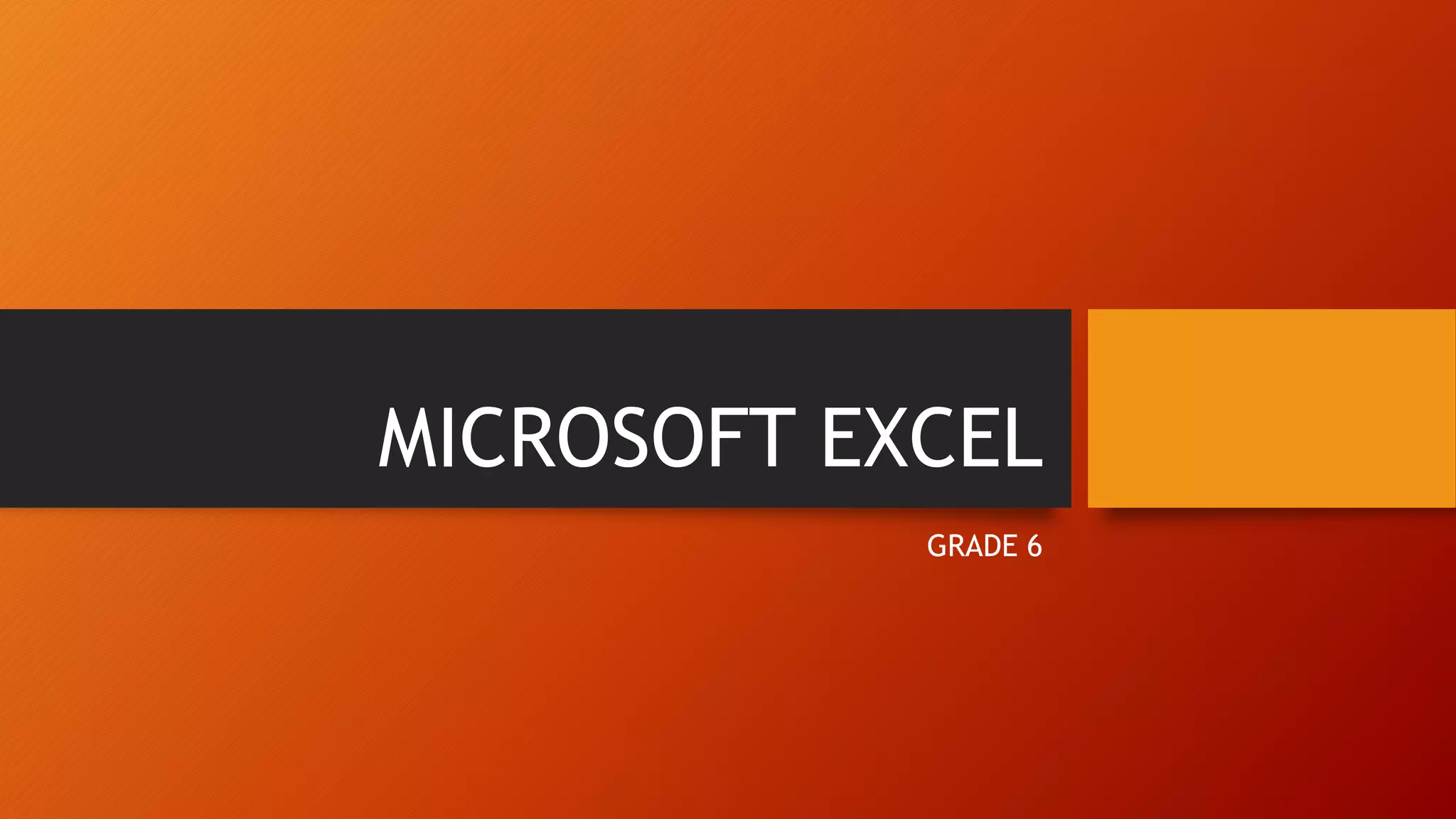 Grade 6 COMPUTER | PPTX