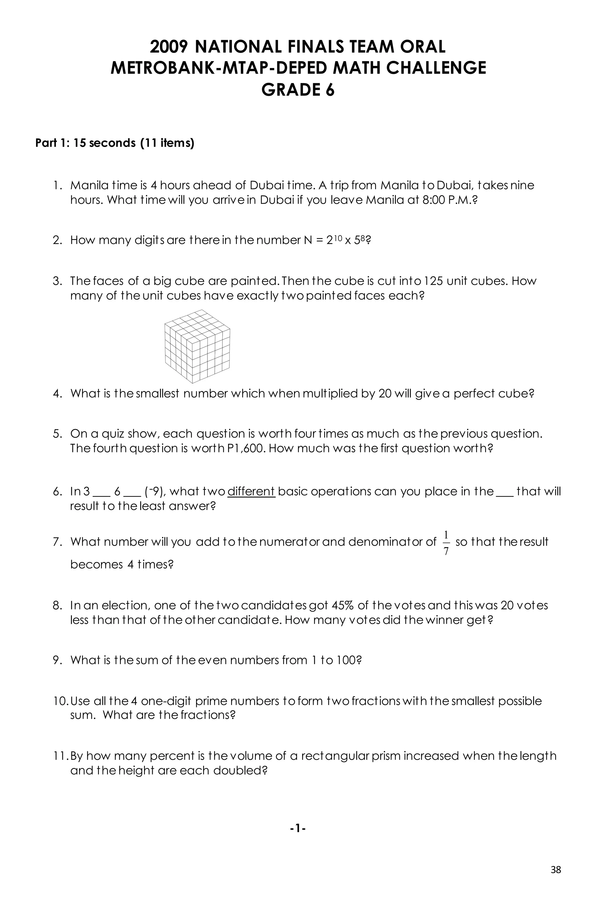 Grade 6 mtap reviewer | DOCX
