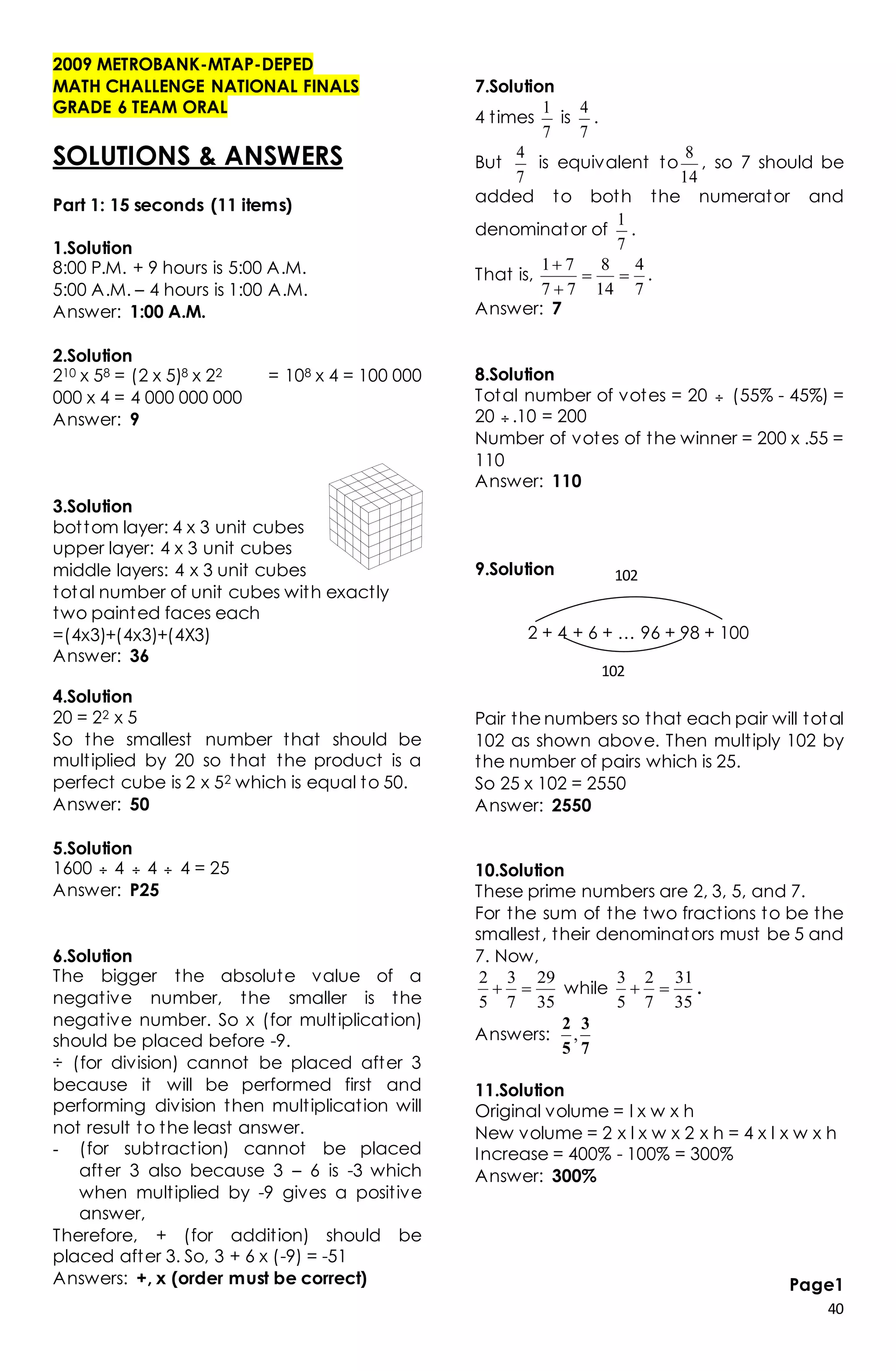 Grade 6 mtap reviewer | DOCX