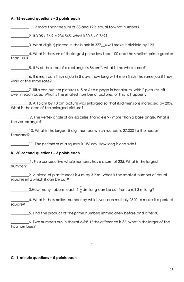 Grade 6 mtap reviewer | DOCX