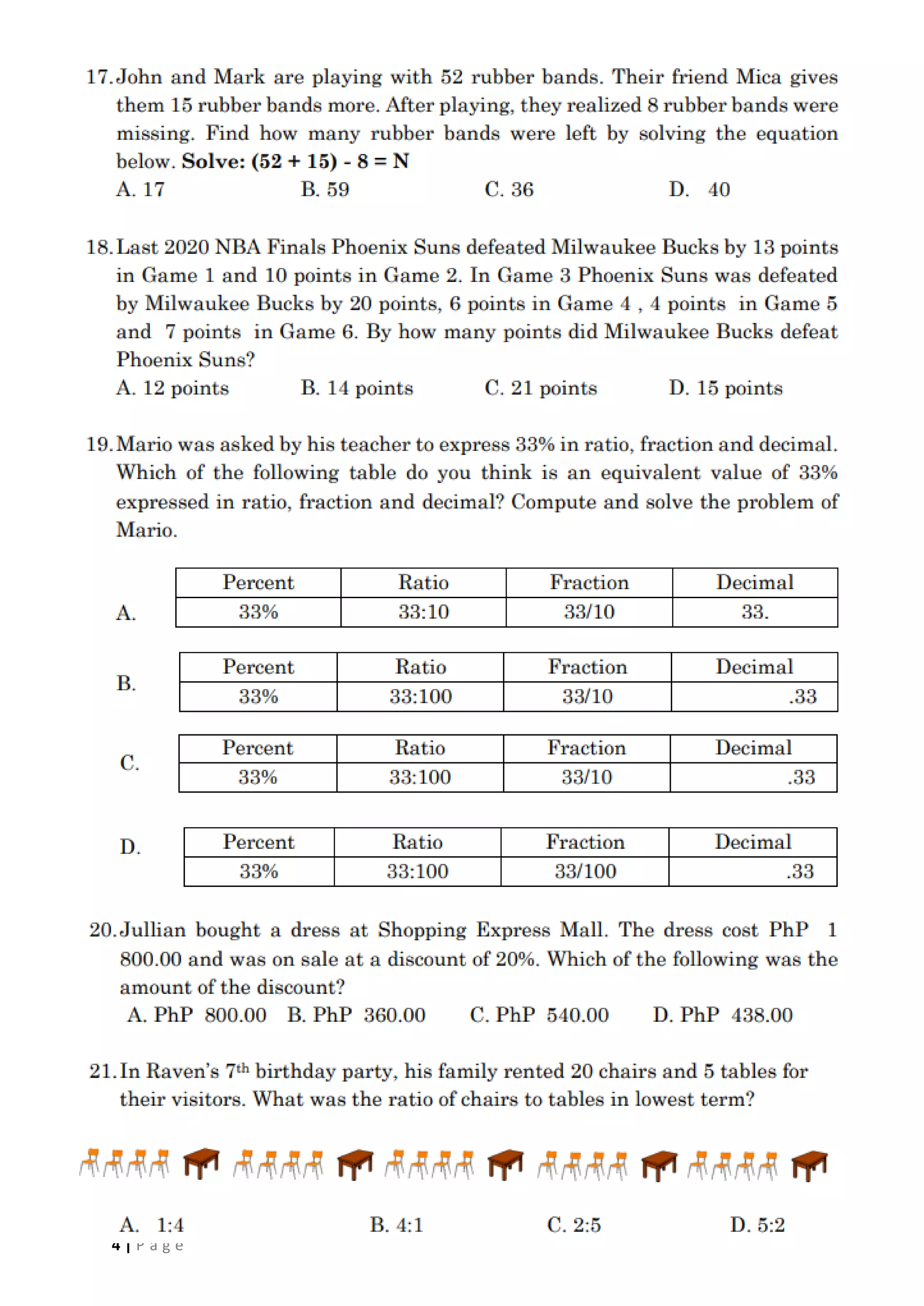 Grade 6 Numeracy Tool (PreTest).pdf