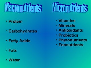 Grade 6 Nutrition Ppt | PPT