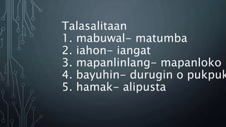 Grade 6 pangngalan demo | PPTX
