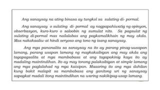 GRADE 6 PORMAL AT DI PORMAL NA SULATIN.pptx