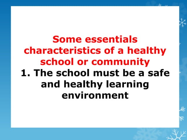 Grade 6 ppt mapeh q2_w1_healthy school and community environment | PPTX ...