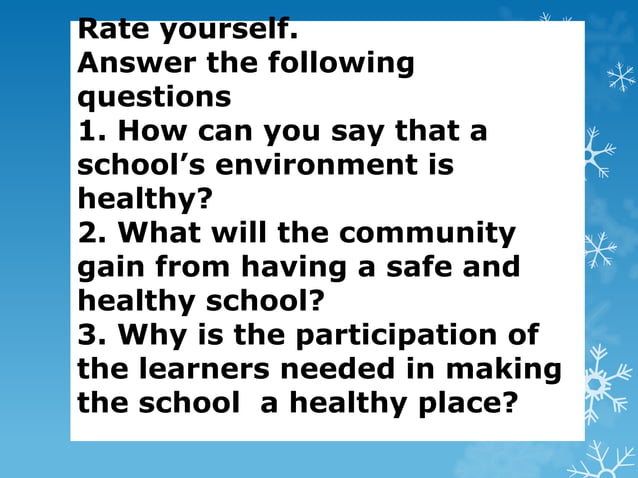 Grade 6 PPT_MAPEH_Q2_W1_Healthy School and community Environment.pptx