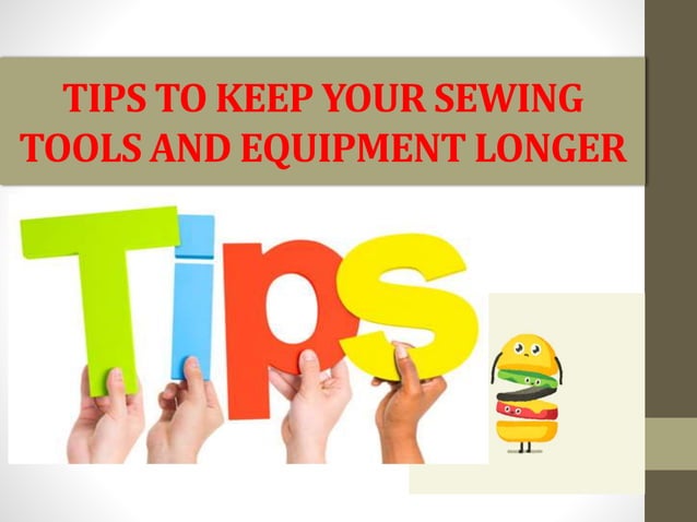 Grade 6 PPT_Q2_W4_tools and materials in sewing.pptx | Needlework ...
