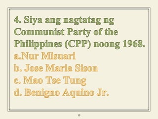 Grade 6 PPT_Q4_W3_Epekto ng Batas Militar sa Politika, Pangkabuhayan at ...