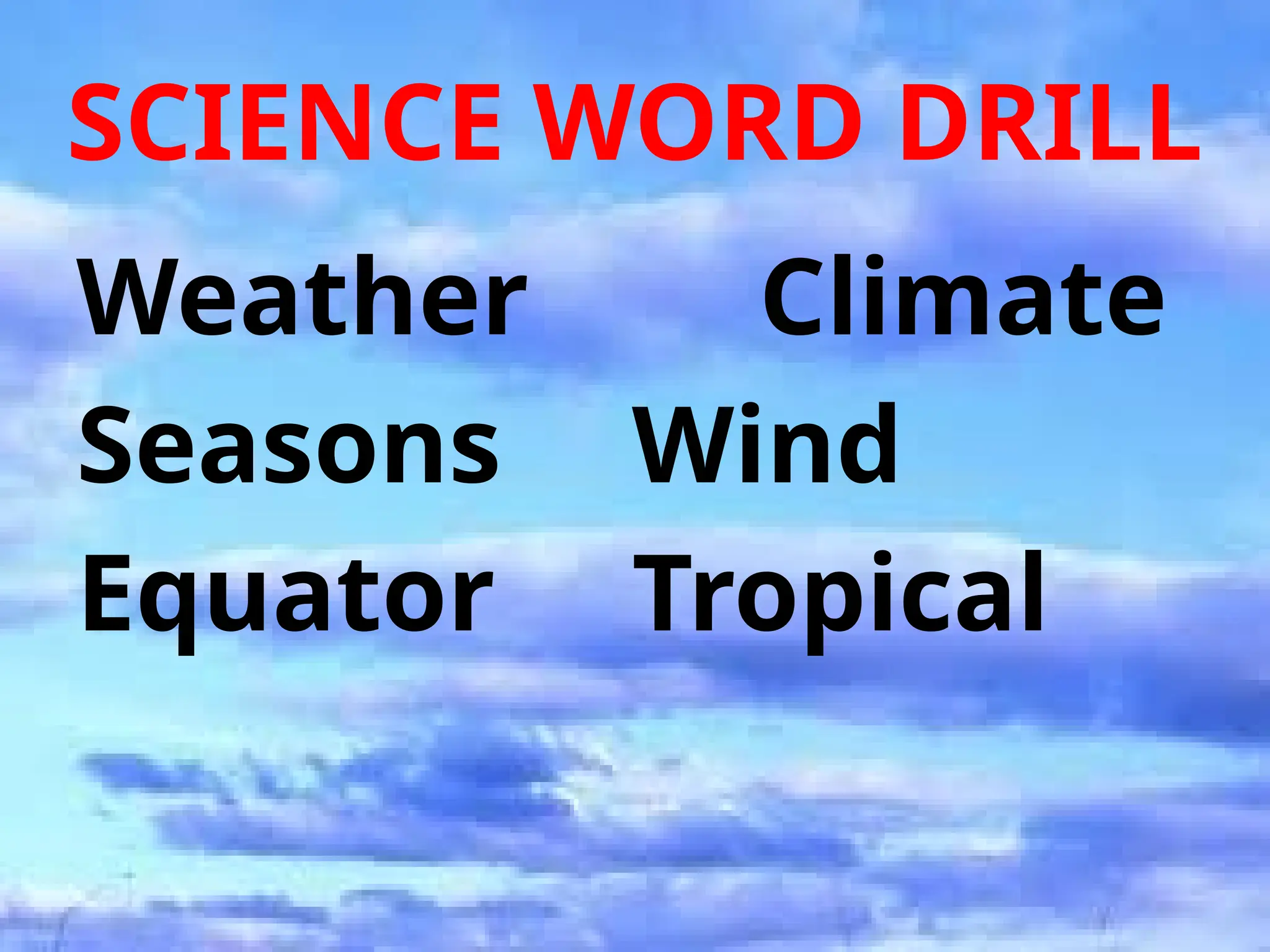 Grade 6 PPT_Q4_W3_WEATHER PATTERNS.pptx for grade 6 learners | PPTX