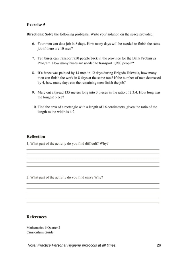 Grade 6 Q2 MATHEMATICS LAS.pdf S.Y. 2024- 2025 | PDF