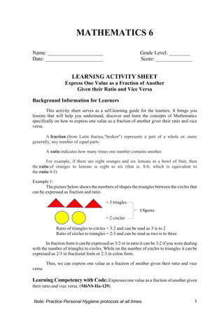 Grade 6 Q2 MATHEMATICS LAS.pdf S.Y. 2024- 2025 | PDF