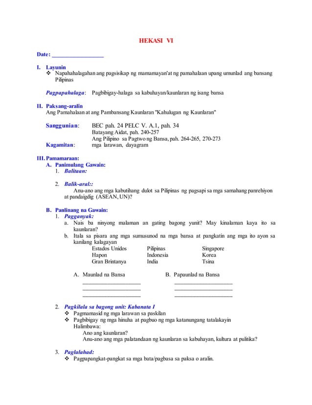 Grade 6 Q4 DLP Araling Panlipunan.doc
