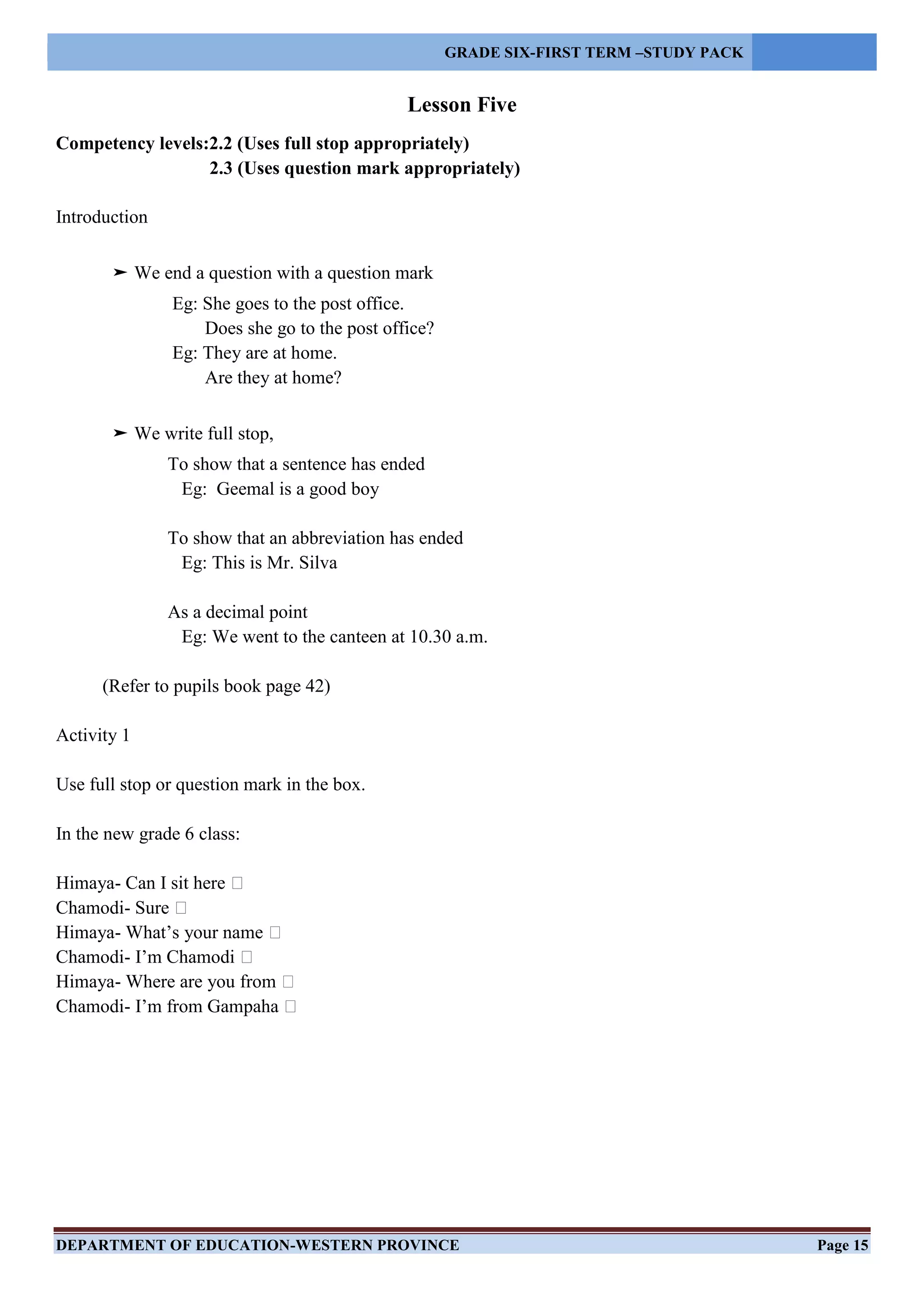 Grade 6 Study Pack.pdf