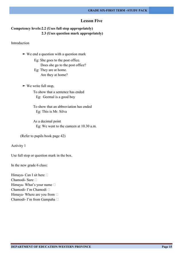 Grade 6 Study Pack.pdf