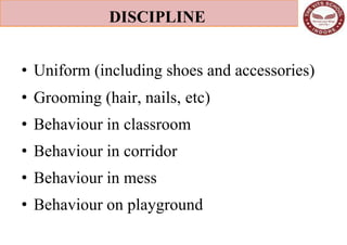 Grade 6 to 8 Orientation for new parents in a school | PPTX