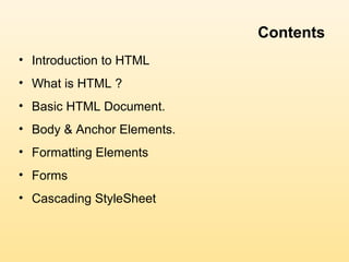HTML BY JODY C SALAS | PPT