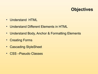 HTML BY JODY C SALAS | PPT