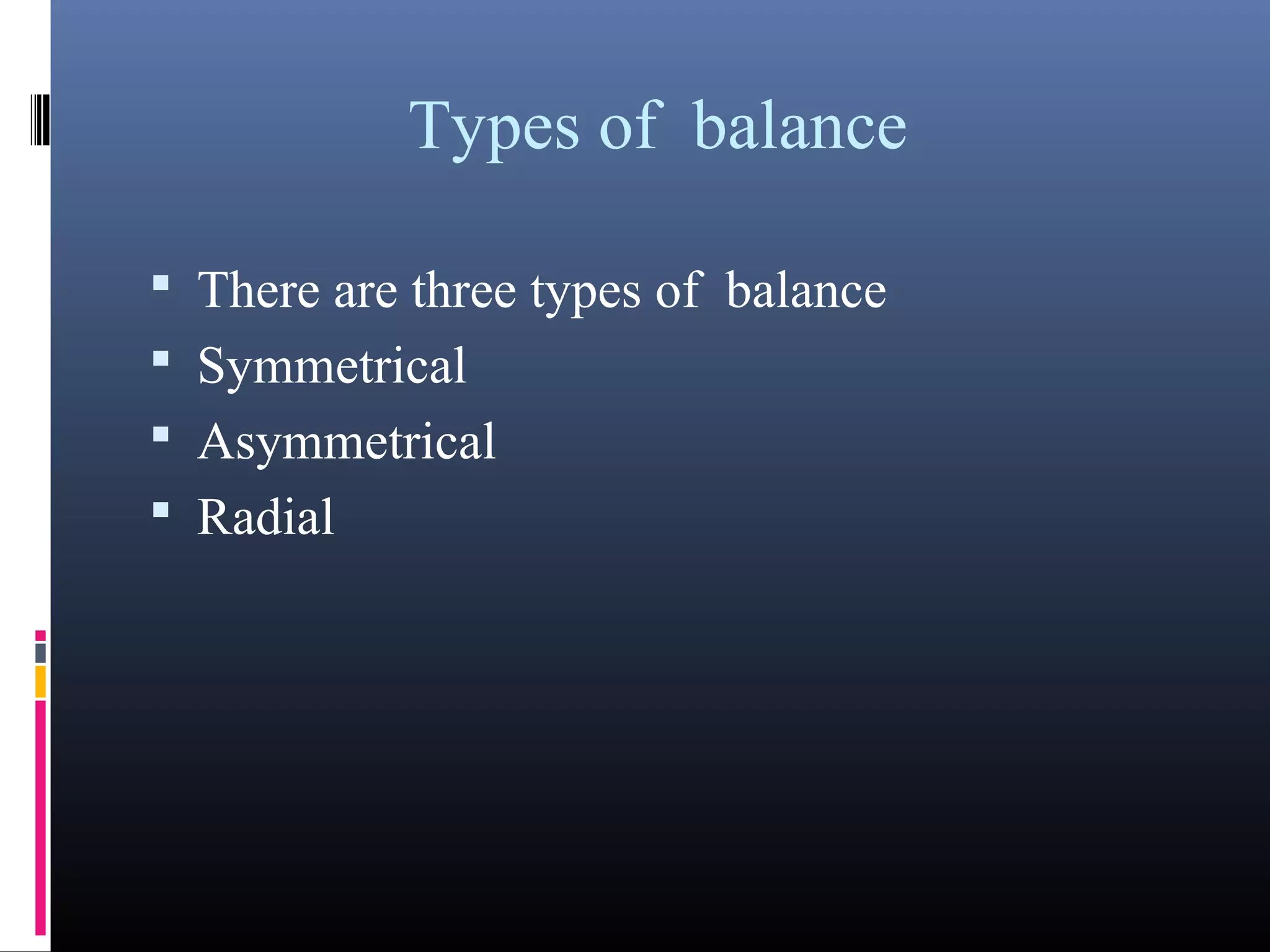 Balance (principles of art ) | PPT