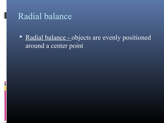 Balance (principles of art ) | PPT