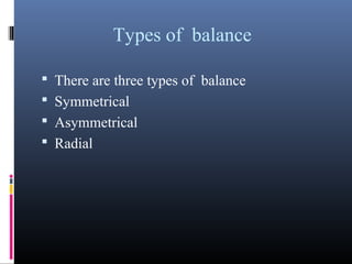 Balance (principles of art ) | PPT