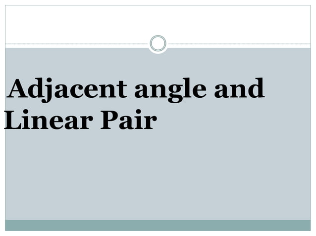 grade 7.pptx for mathematics Angle and linear | PPT