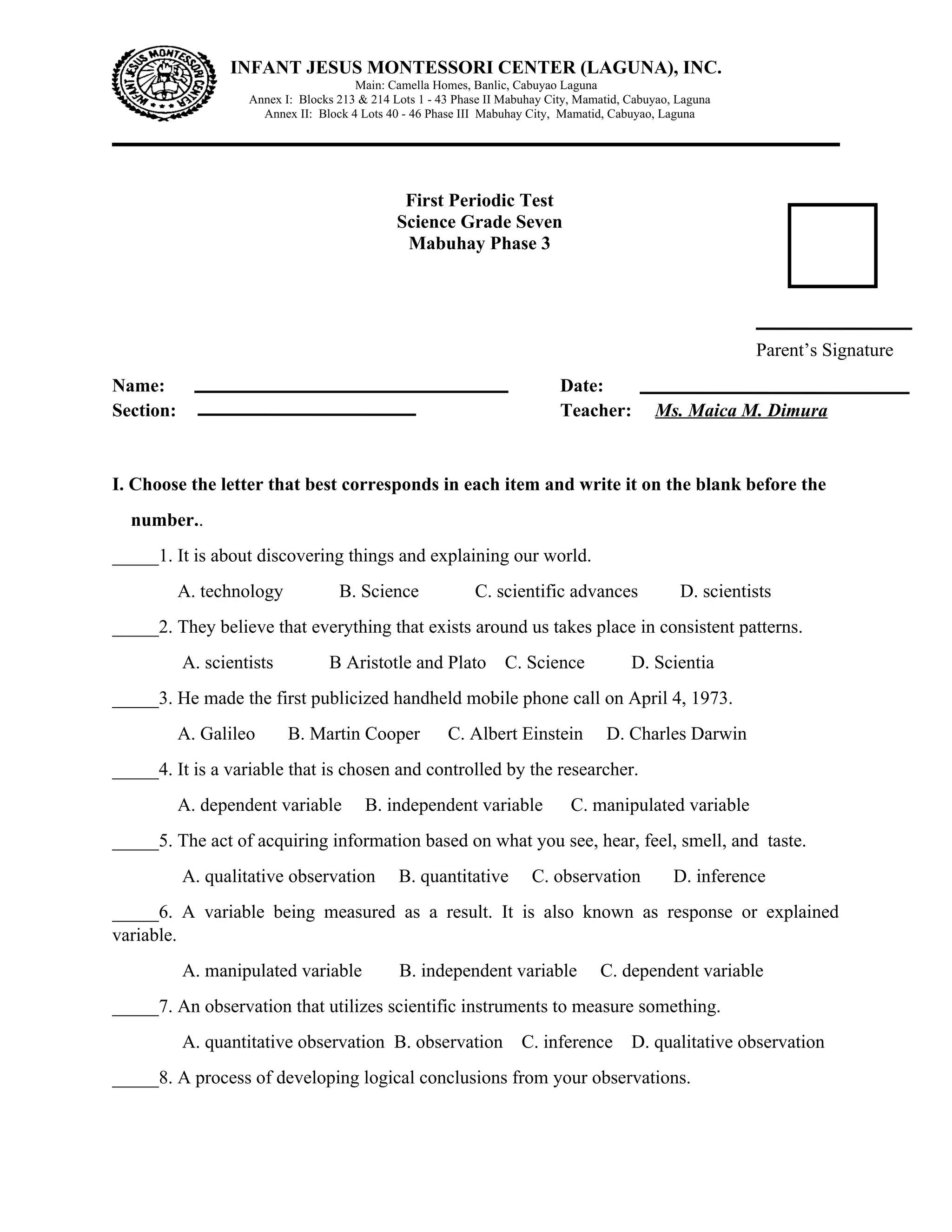 grade 7.docx grade seven documents grade seven grade seven | PDF