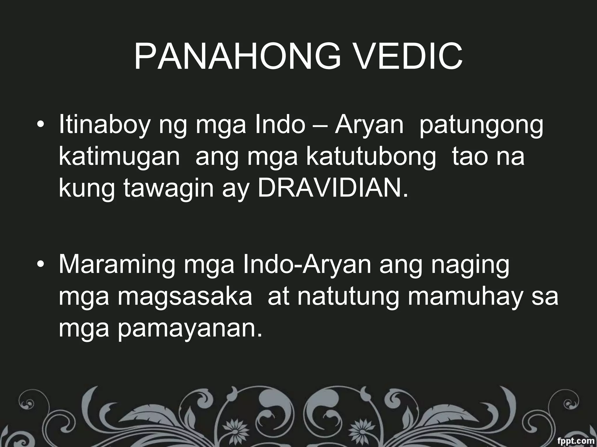 Grade 7 4th quarter - ang asya sa sinaunang panahon- timog asya - indo ...