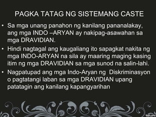 Grade 7 4th quarter - ang asya sa sinaunang panahon- timog asya - indo ...