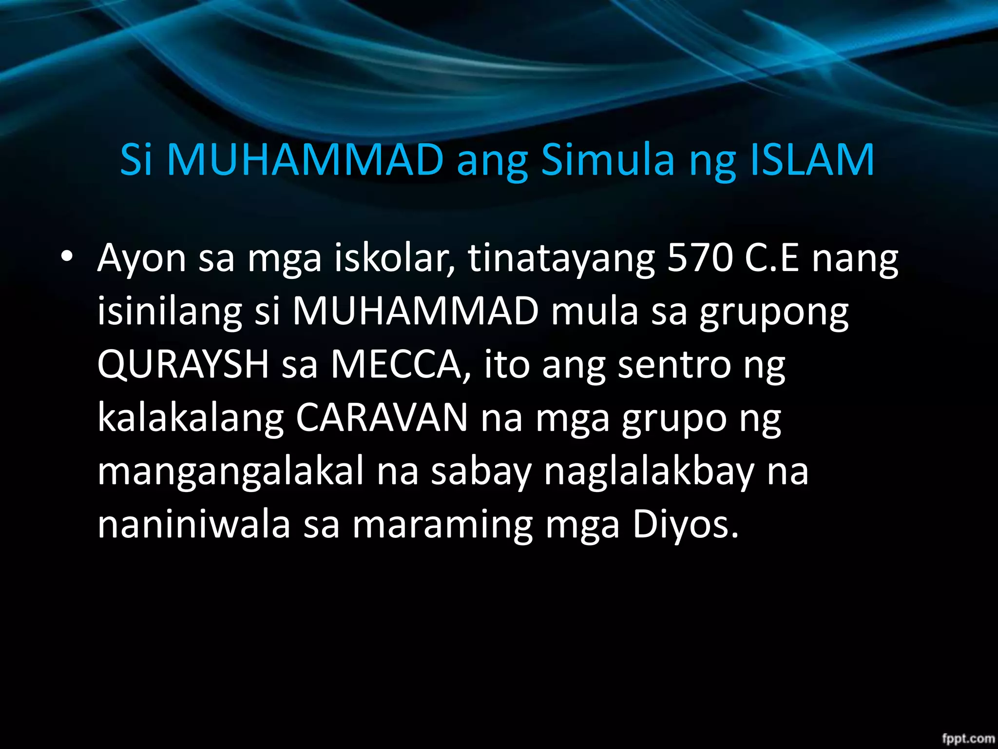 Grade 7 ang asya sa sinaunang panahon - arab-islamic empire | PPTX