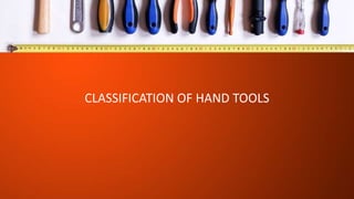 Grade 7 - Carpentry PPT Presentation.pptx | Woodworking | Arts and Crafts